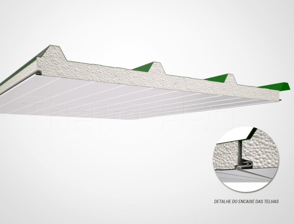 Telhas Isotérmicas em EPS - Thermo-Iso